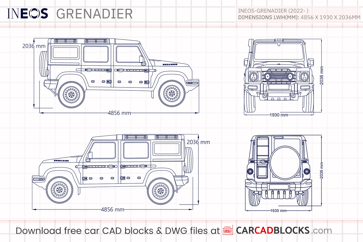 Ineos Free CAD Blocks DWG File CarCadBlocks